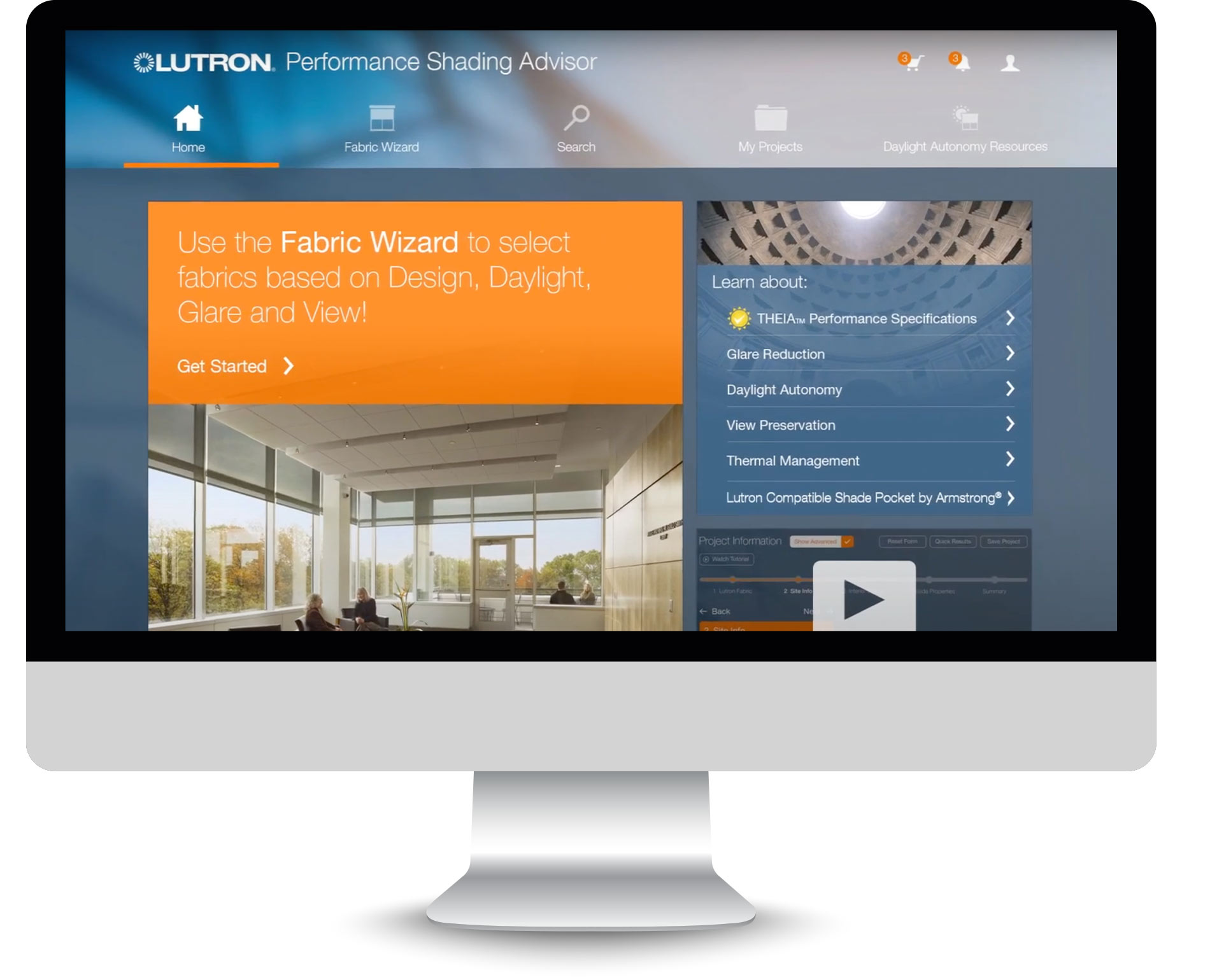 Hyperion Solar Adaptive Shading | Lutron